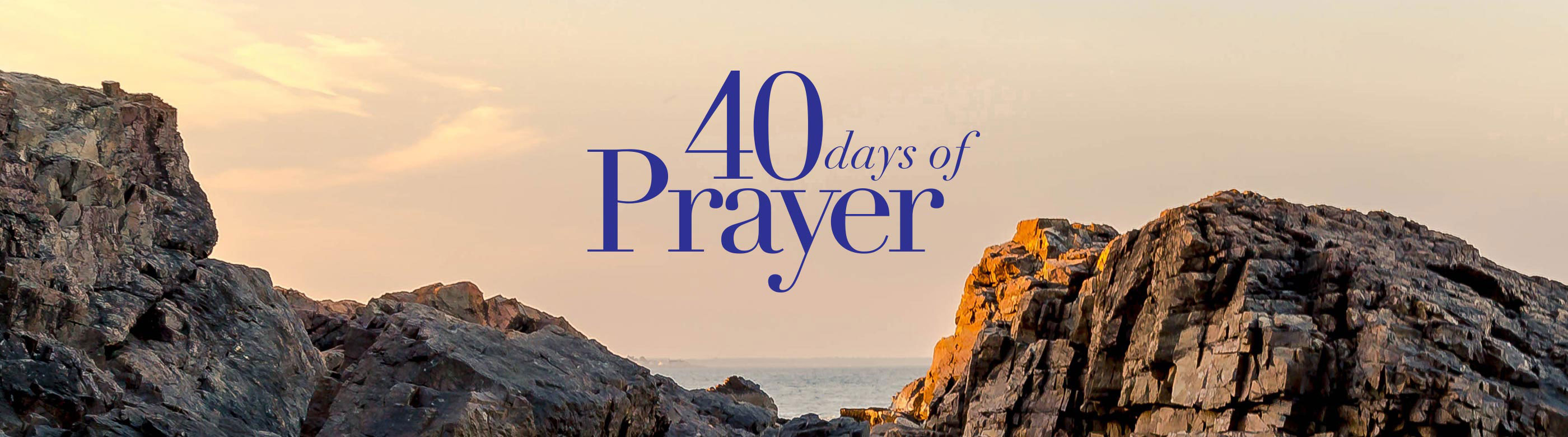 40 Days of Prayer – Because He Loves Us Press